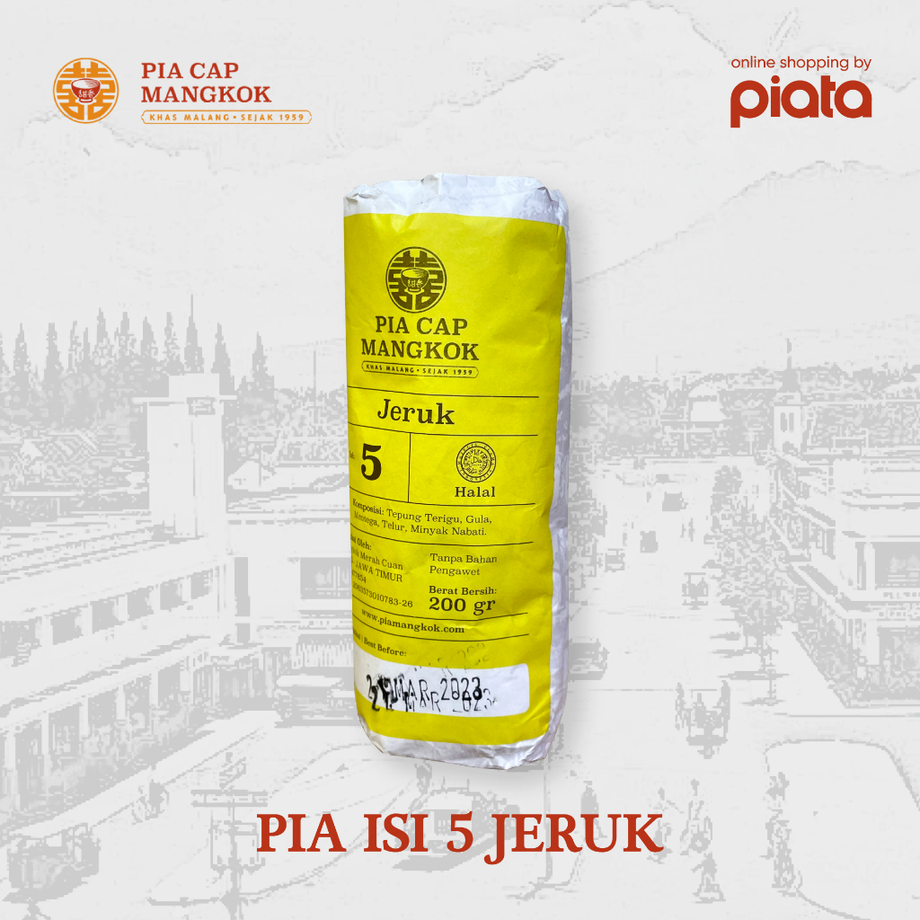 Jual [Official Store] Pia Cap Mangkok Tidar, Oleh Oleh Khas Malang ...
