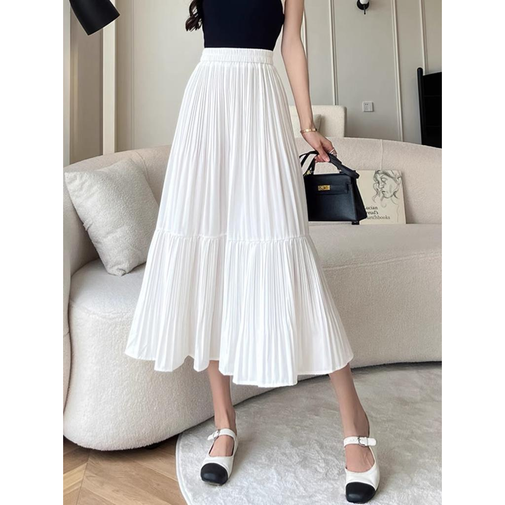 Jual Rok Panjang Ruffle Wanita Bangkok Skirt Premium Rok Knit Cewek ...