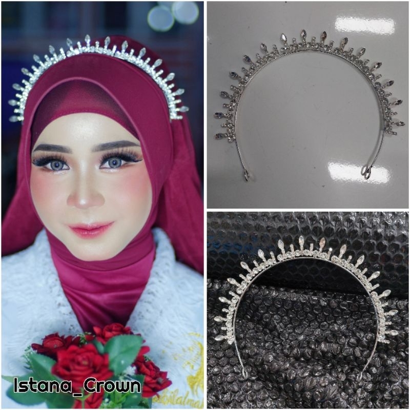 Jual Mahkota Bando - Mahkota Pagar - Ayu - Mahkota Bando Ala Aurel Mini ...
