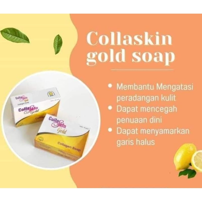 Jual collaskin gold collagen soap nasa ori 100% solusi kulit awet muda ...