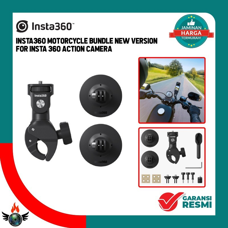 Jual Insta360 Motorcycle Bundle for Insta360 Action Camera NEW VERSION ...