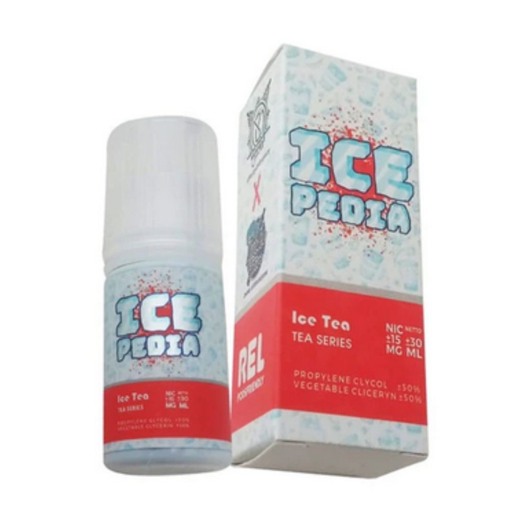 Jual ICE PEDIA Ice Tea Salt Nic E-Liquid 30ML 15MG | Shopee Indonesia