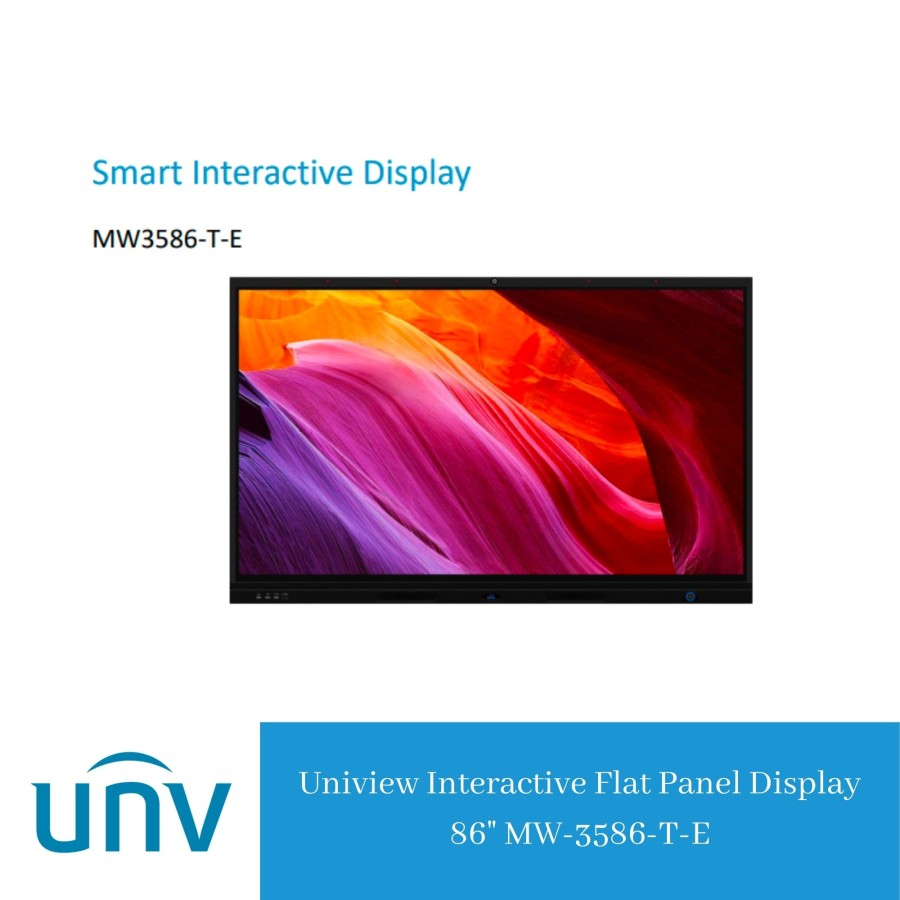 Jual Uniview Interactive Flat Panel Display 86" MW-3586-T-E | Shopee Indonesia