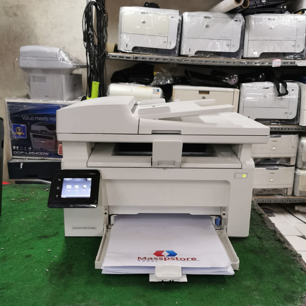Jual Hp Laserjet Pro mfp M130fw Werles Printer Laser hitam putih scan ...