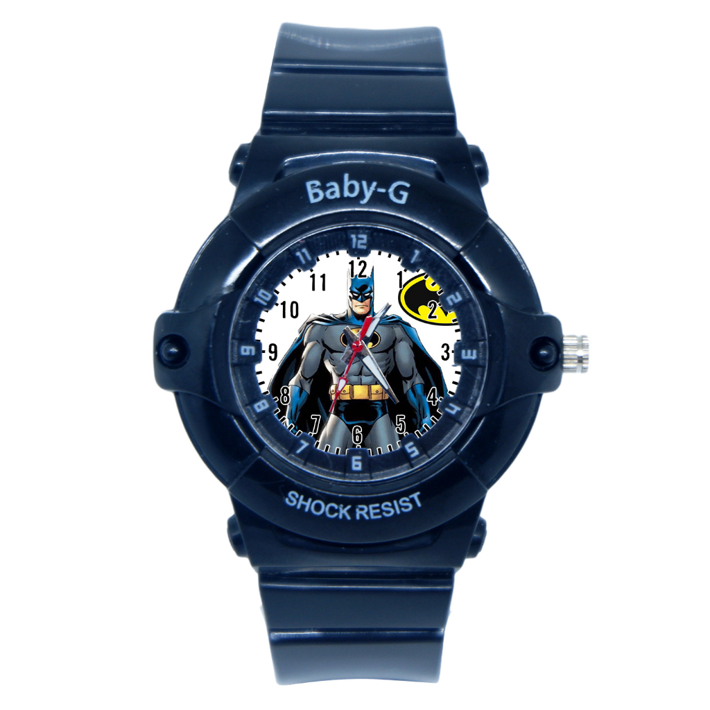 Jual Jam Tangan Sport Anak Laki Laki Karakter Batman Anti Air | Shopee ...