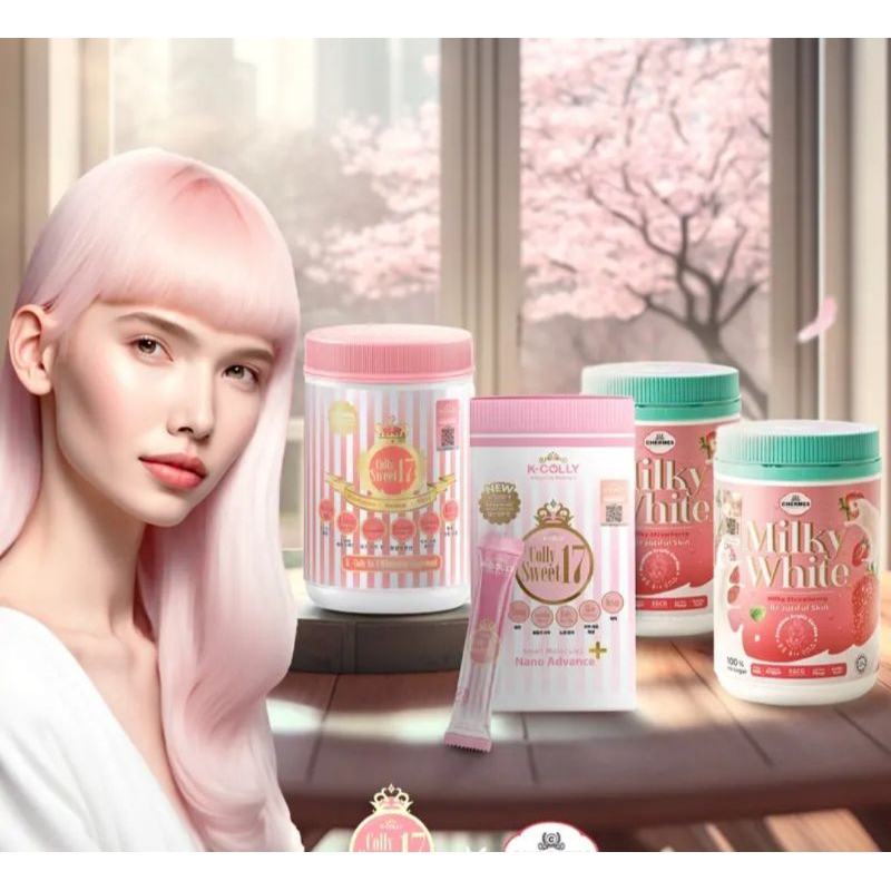 Jual Paket Combo Chermes Milky White K Colly Sweet 17 Lengkap Kulit ...