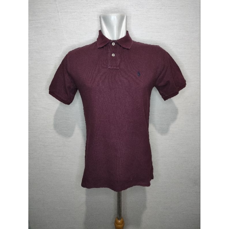 Jual Polo shirt kaos polo Ralph Lauren marun | Shopee Indonesia