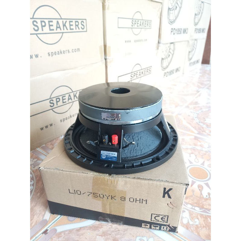 Jual SPEAKER RCF 10 INCH SPEKER RCF L10/750YK SPIKER VOICE COIL 3 INCH ...