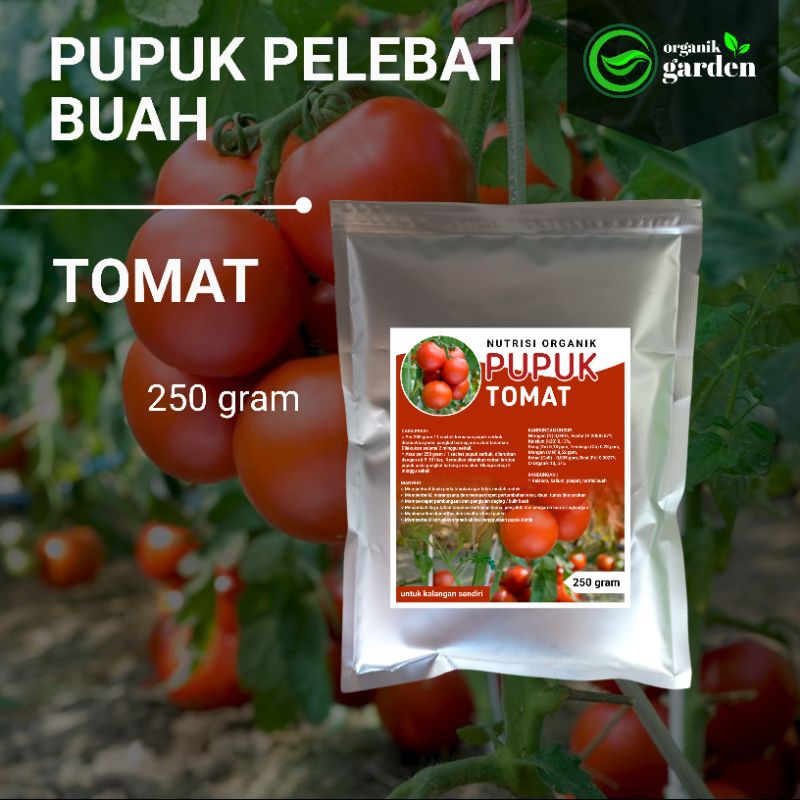 Jual pupuk pelebat buah TOMAT | booster melebatkan secara maksimal 250gram | Shopee Indonesia