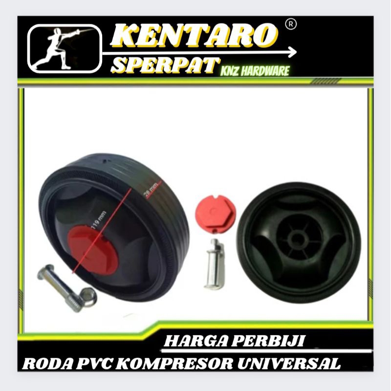 Jual Roda Ban PVC Kompresor Compresor Universal | Shopee Indonesia