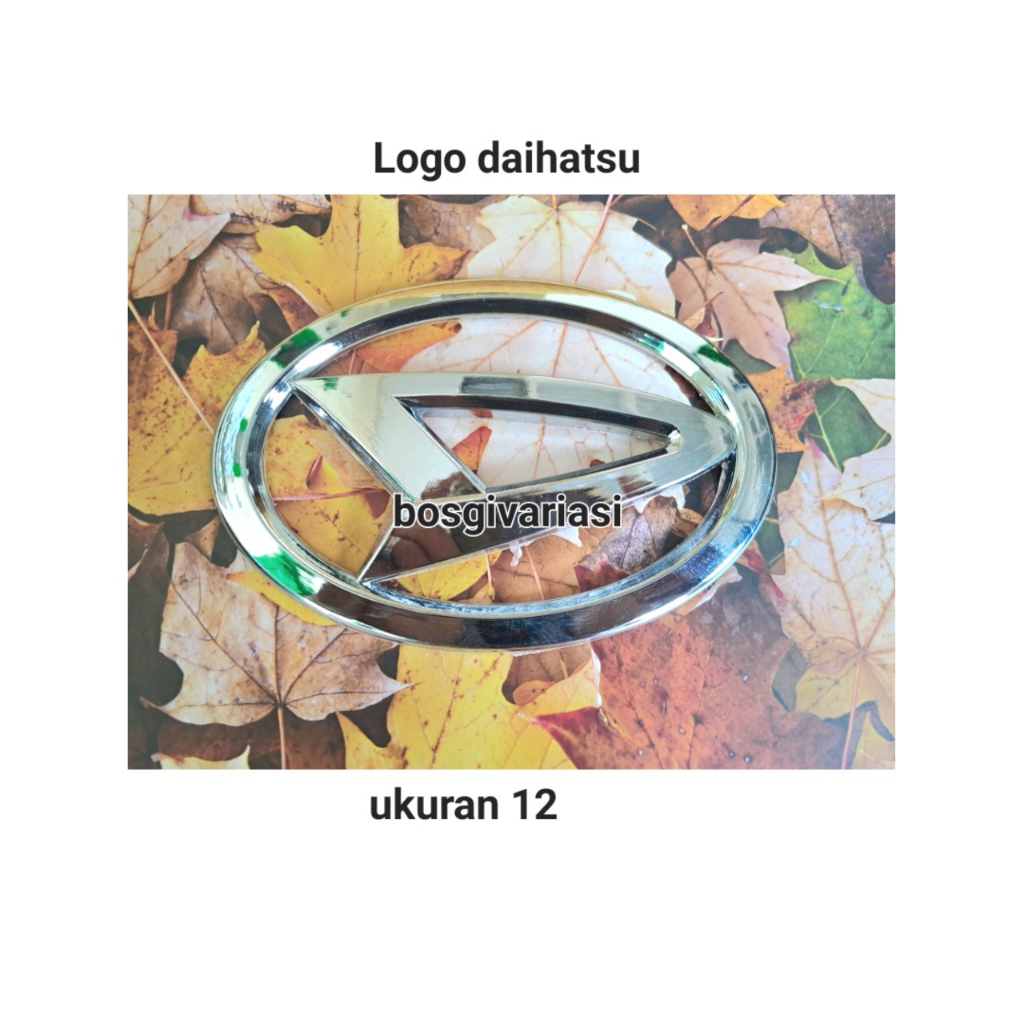 Jual emblem Logo belakang daihatsu xenia 2004 - 2012 grand max ukuran ...