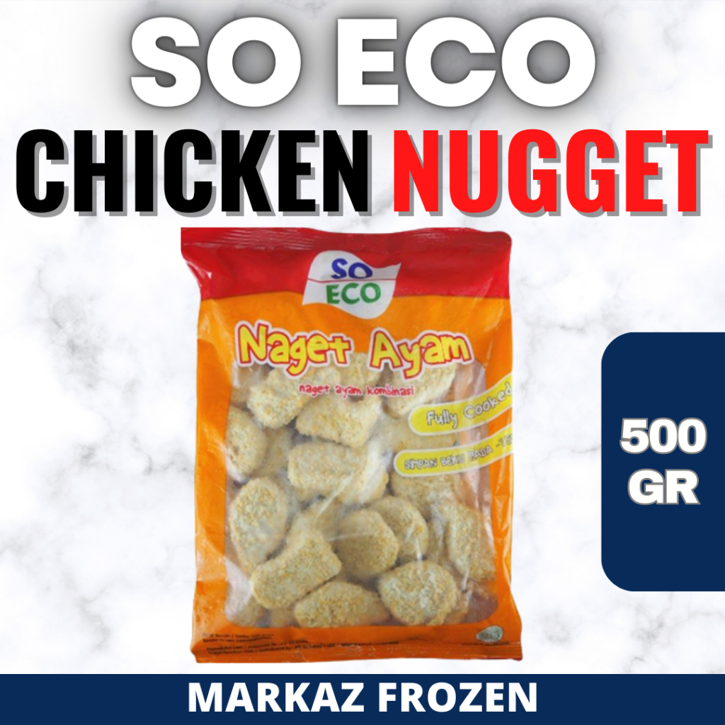 Jual SO ECO CHICKEN NUGGET 500GR | Shopee Indonesia