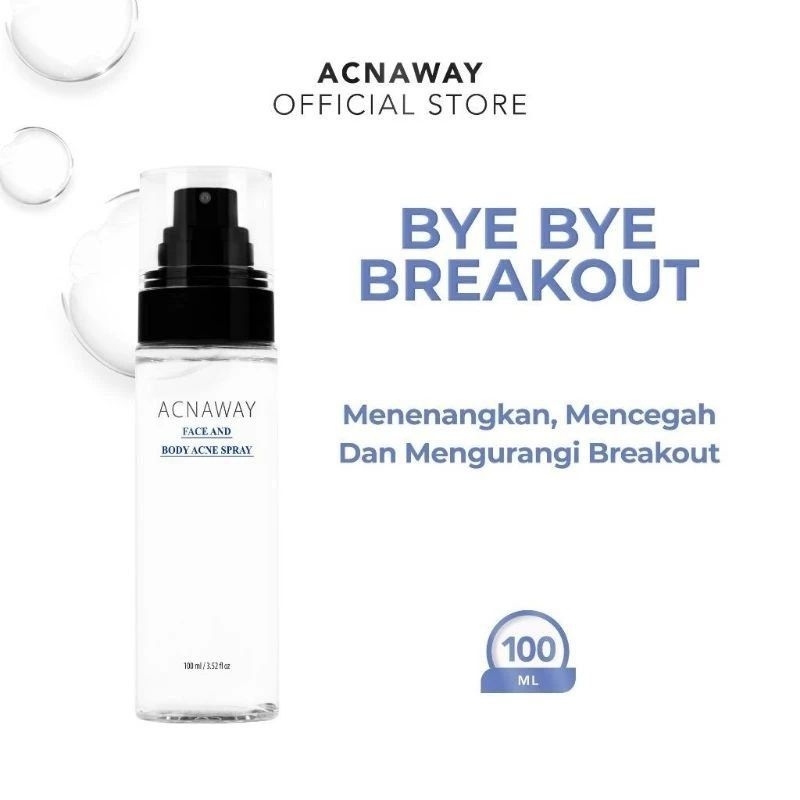 Jual ACNAWAY Acne Face and Body Spray 100ml | Shopee Indonesia