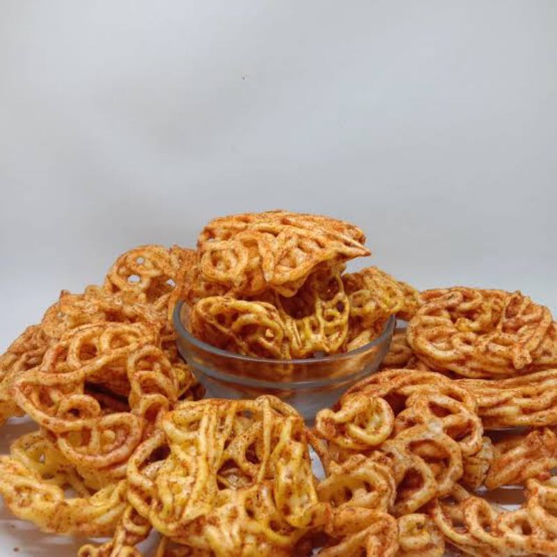 Jual [ 250Gr ] KERUPUK SEBLAK RAFAEL KERING/KERUPUK SEBLAK MAWAR PEDAS ...