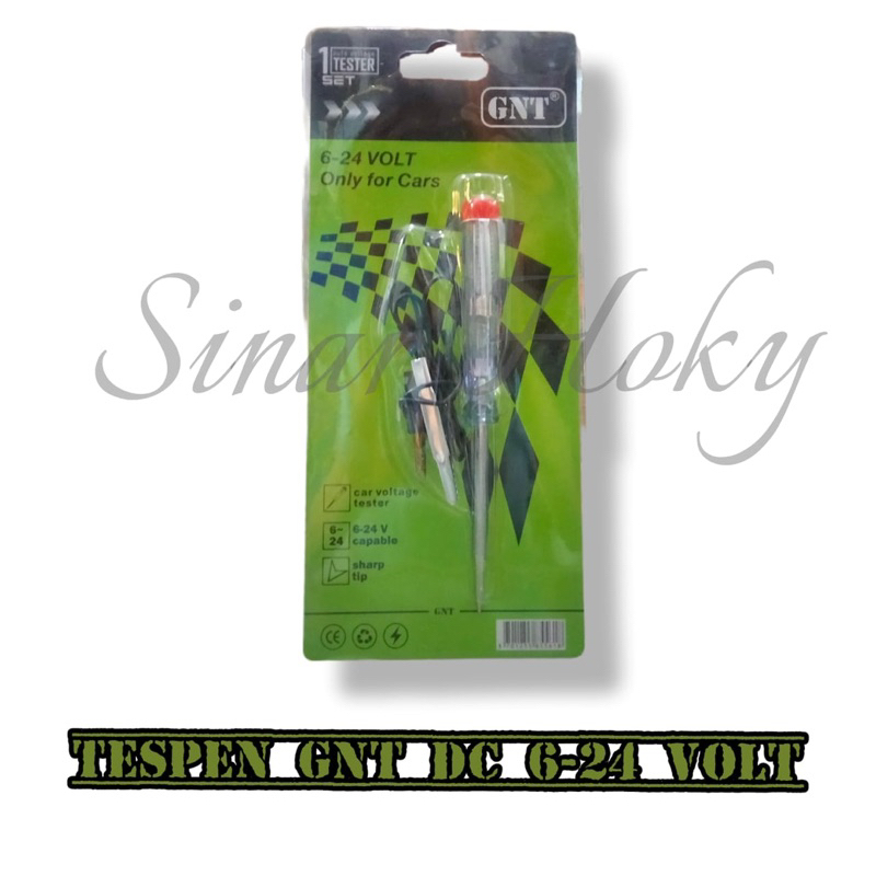 Jual TESPEN TES PEN DC 6 volt - 24 volt 6v - 24v GNT CEK ARUS AKI MOTOR ...