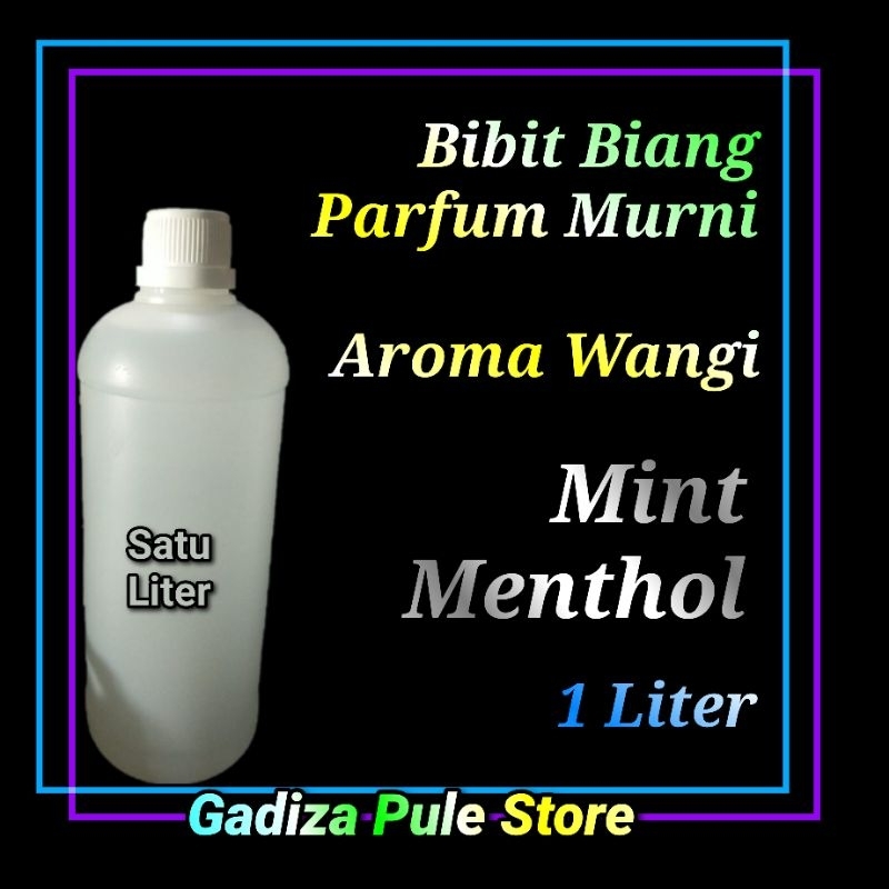 Jual Bibit Parfum MENTHOL DINGIN 1 Liter Biang Wangi Murni Original ...