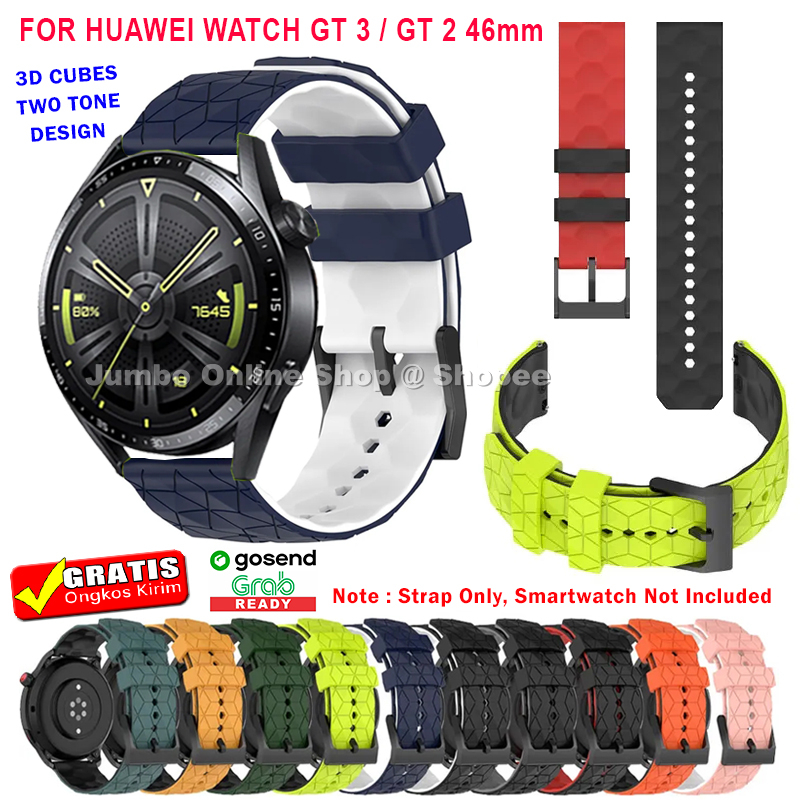 Jual STRAP TALI JAM HUAWEI WATCH GT 3 46mm - HUAWEI GT 2 46mm MODEL 3D ...