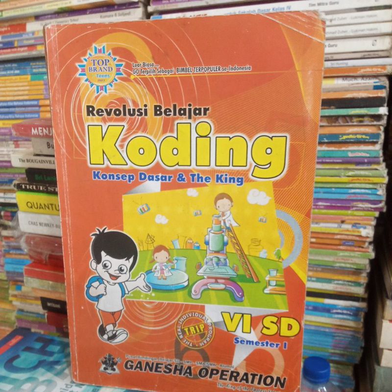 Jual BUKU REVOLUSI BELAJAR KODING KONSEP DASAR & THE KING KELAS VI SD | Shopee Indonesia