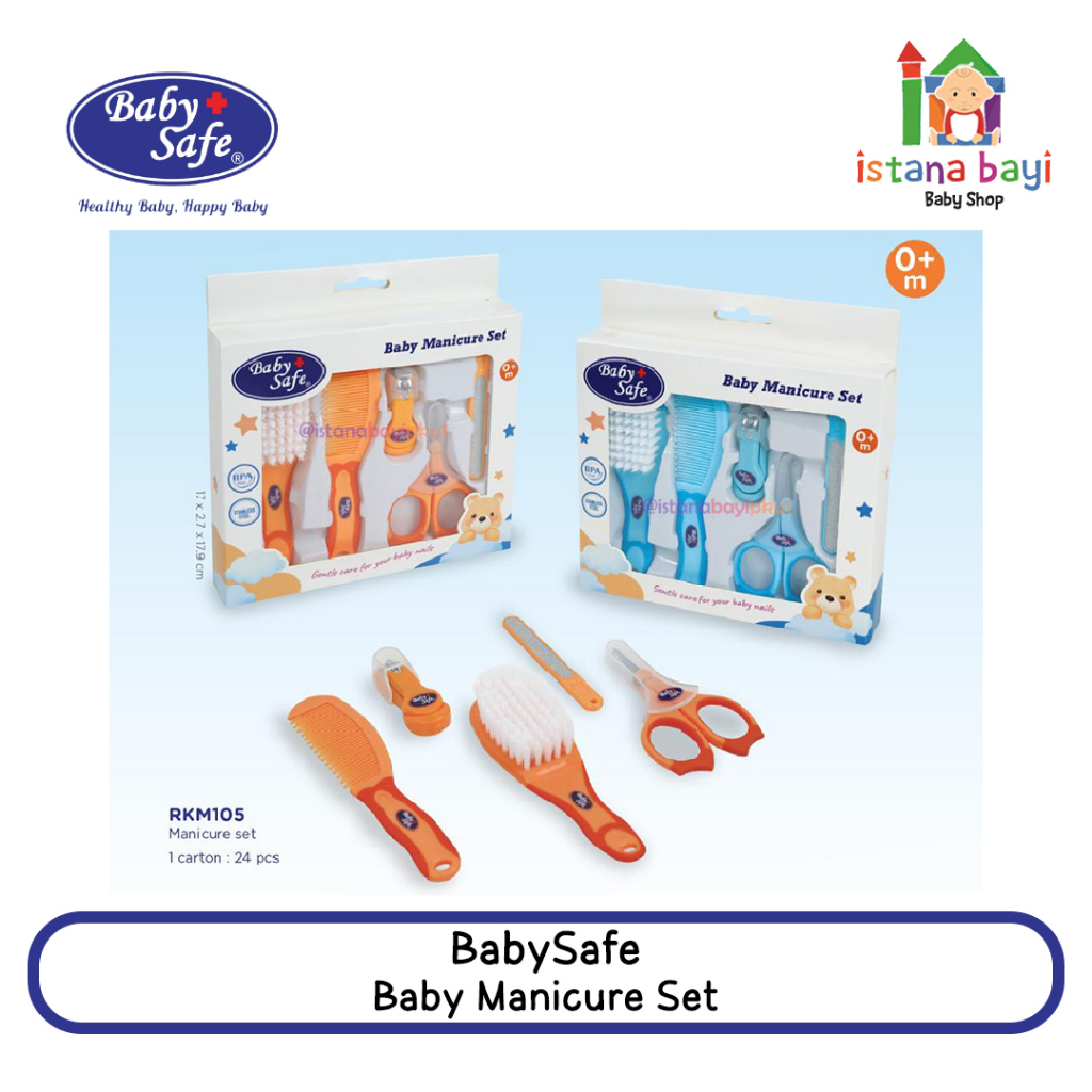 Jual Baby Safe Manicure Set RKM105 - Gunting kuku bayi | Shopee Indonesia