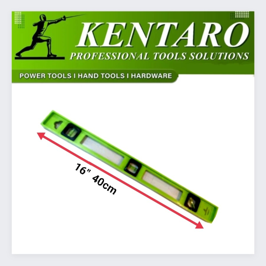 Jual KENTARO Waterpas Water pas PVC 16" / 40cm penggaris water level ...