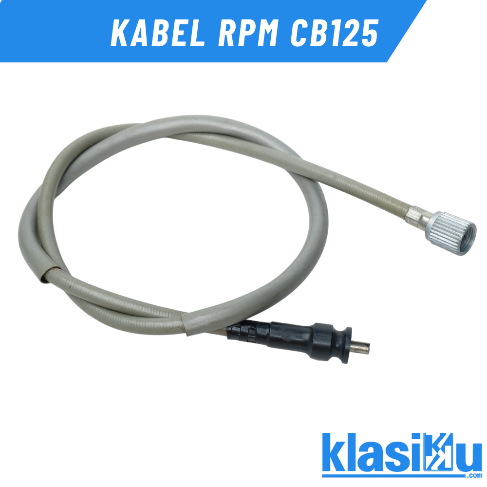 Jual Kabel Rpm Cabel Speedometer Spidometer Spido Honda Cb125 Cb125 Twin Abu Abu Nos | Shopee ...