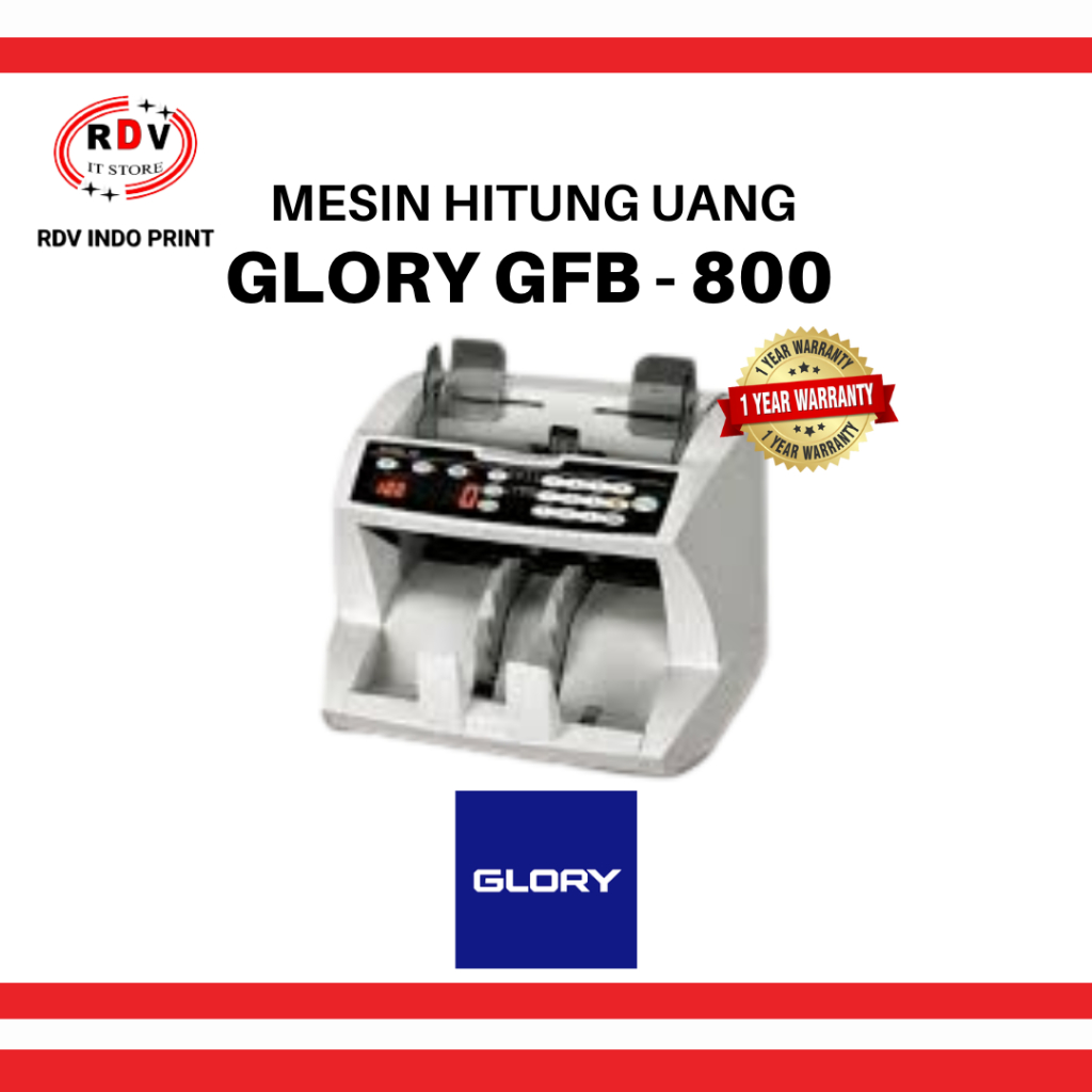 Jual Mesin Hitung Uang Glory GFB 800 | Shopee Indonesia