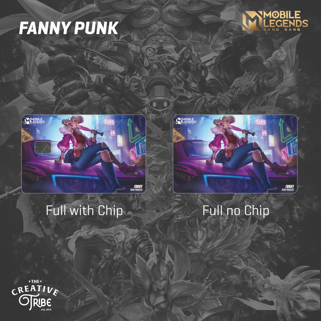 Jual Fanny - Sticker Card Skin - Vinyl ATM Debit Credit Emoney Flazz ...