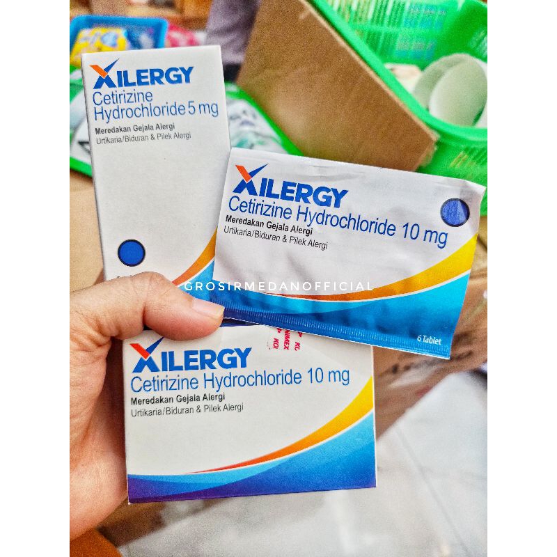 Jual XILERGY OBAT ANTI ALERGI GATAL DLL | Shopee Indonesia