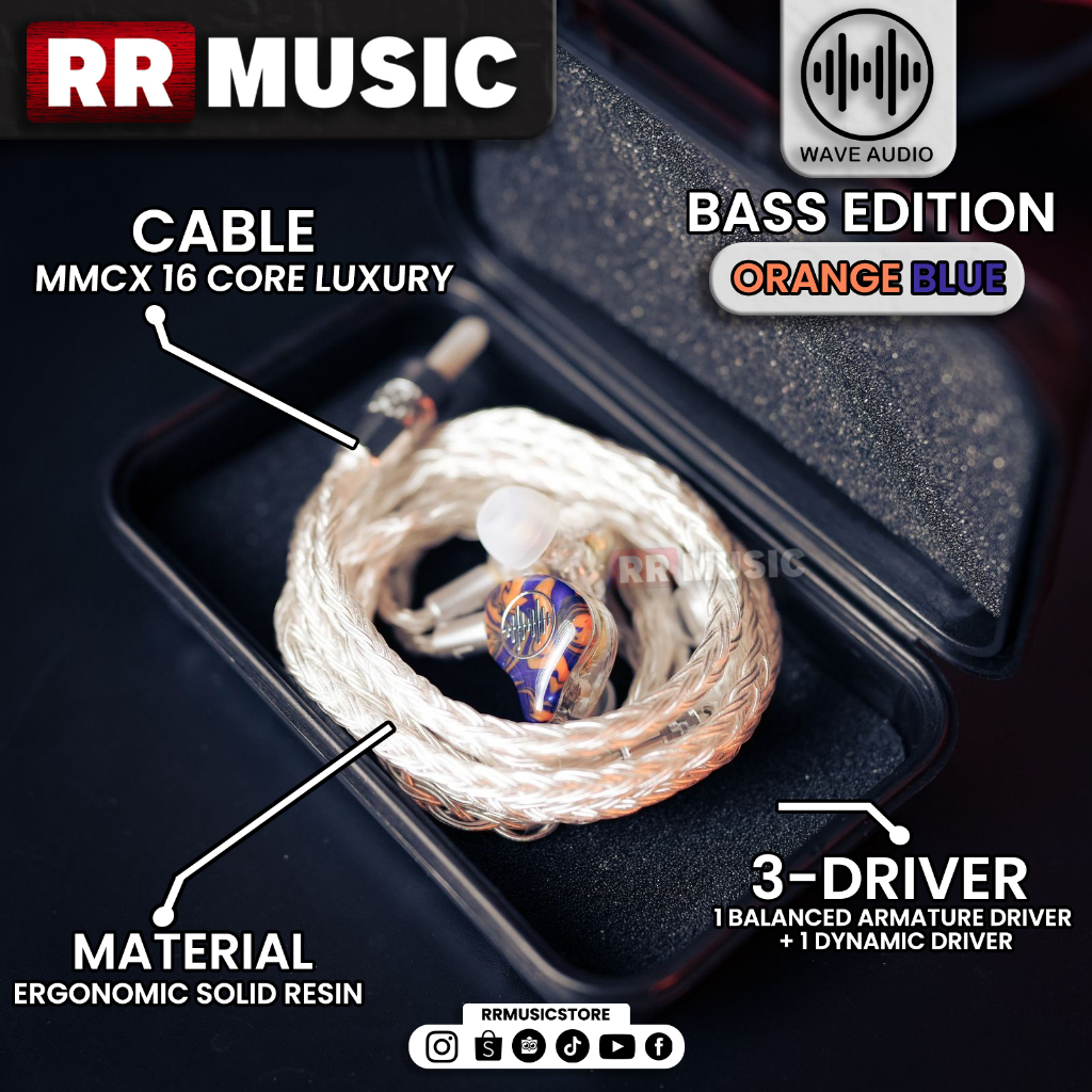 Jual Wave Audio Wave3HU Wave 3HU Bass Edition In Ear Monitor Panggung ...