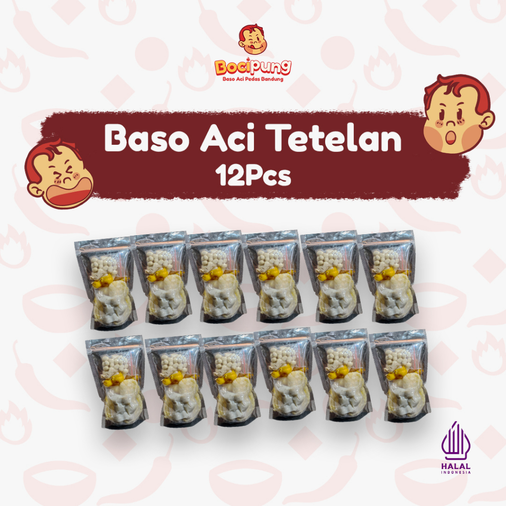 Jual 12 BUNGKUS BASO ACI TETELAN PAKET JUALAN HEMAT | Shopee Indonesia