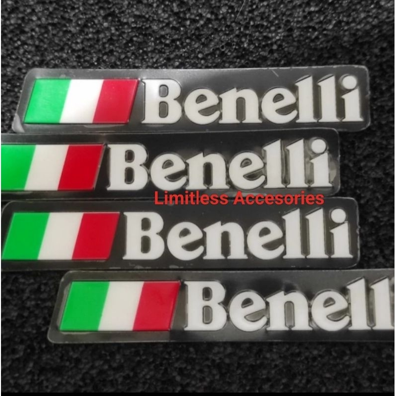 Jual Stiker Emboss Benelli Italy/stiker motor/Accesories | Shopee Indonesia