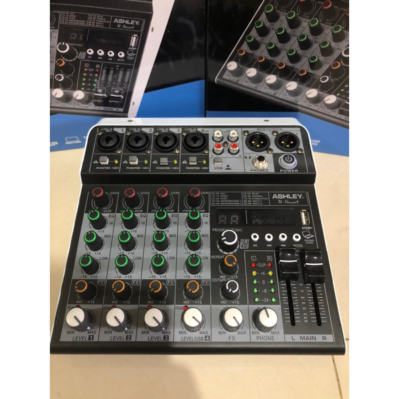 Jual mixer audio ashley m house 4 original garansi resmi | Shopee Indonesia