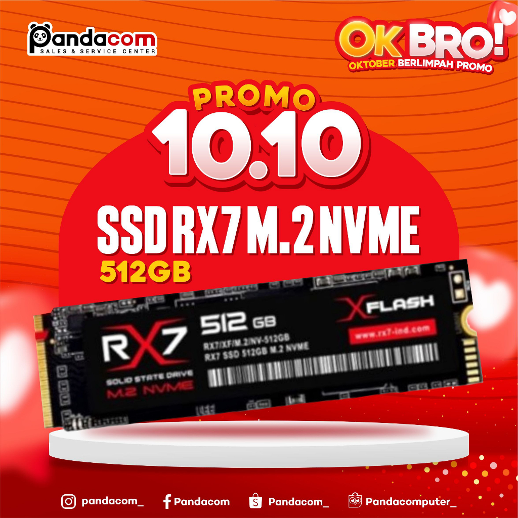 Jual SSD RX7 M.2 NVME TERMURAH BARANG ORIGINAL BERKUALITAS TERBAIK ...