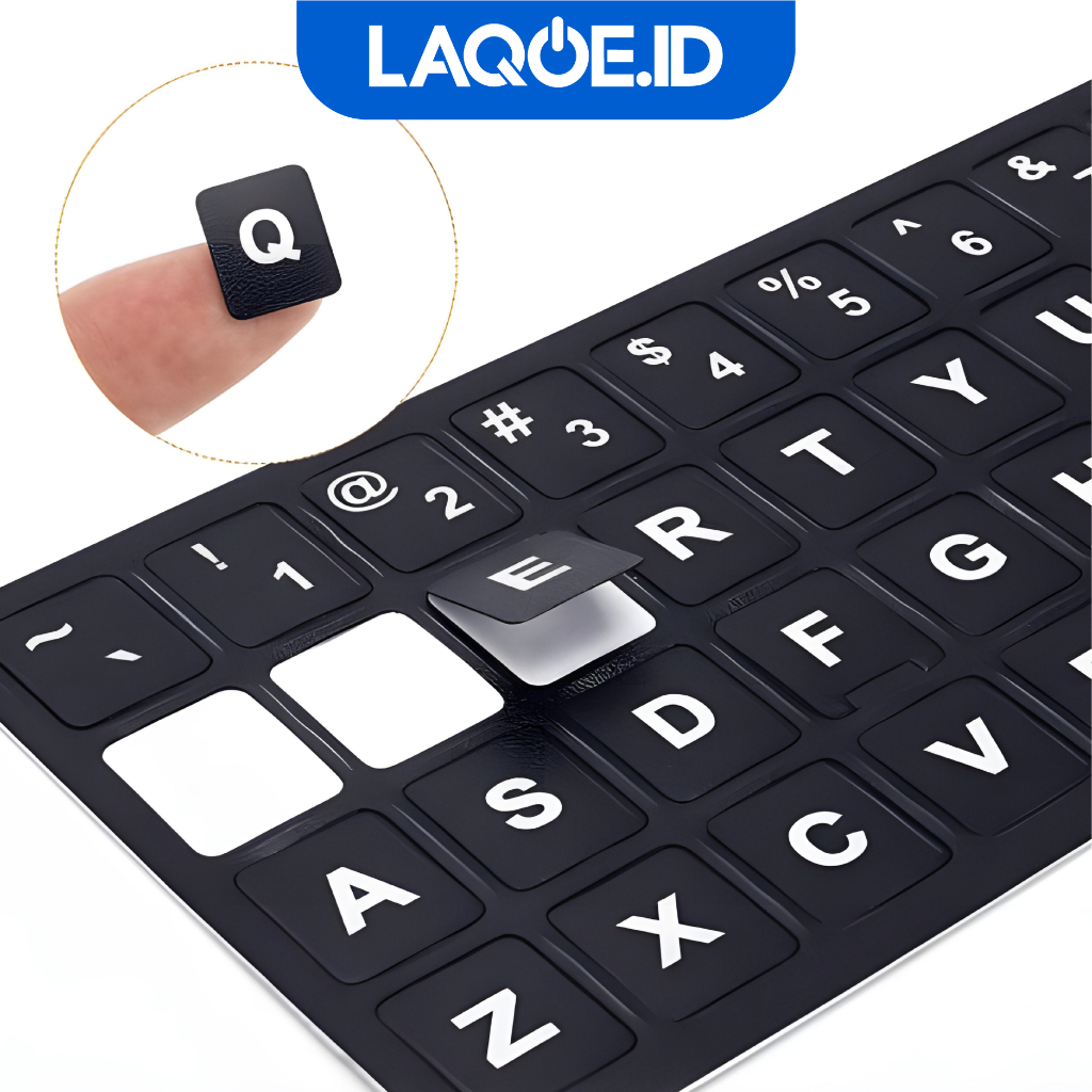 Jual Sticker English Layout Stiker Keyboard Komputer Laptop Inggris PVC ...