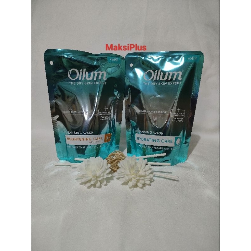 Jual OILUM Collagen Cleansing Body Wash Sabun Mandi Cair Pouch/Refill ...