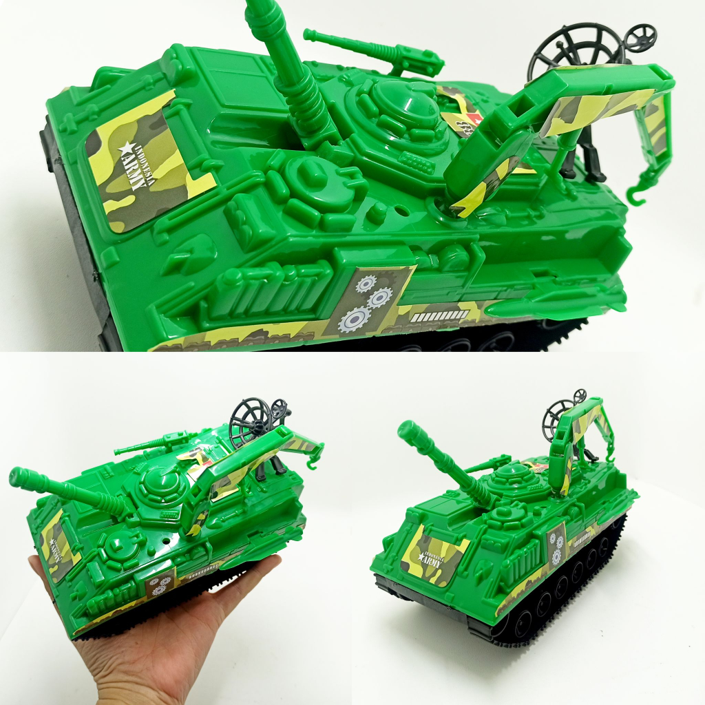 Jual Edukatoys KGP185 Mainan Anak Battle Tank Plastik Besar Kendaraan ...
