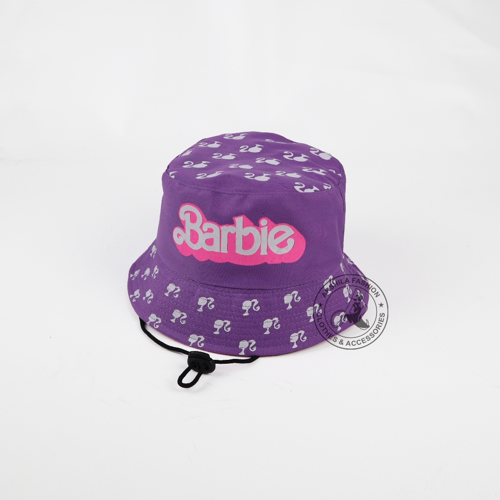 Jual TOPI BUCKET BARBIE ANAK PREMPUAN BUCKET HAT SABLON TERBARU Gambar ...