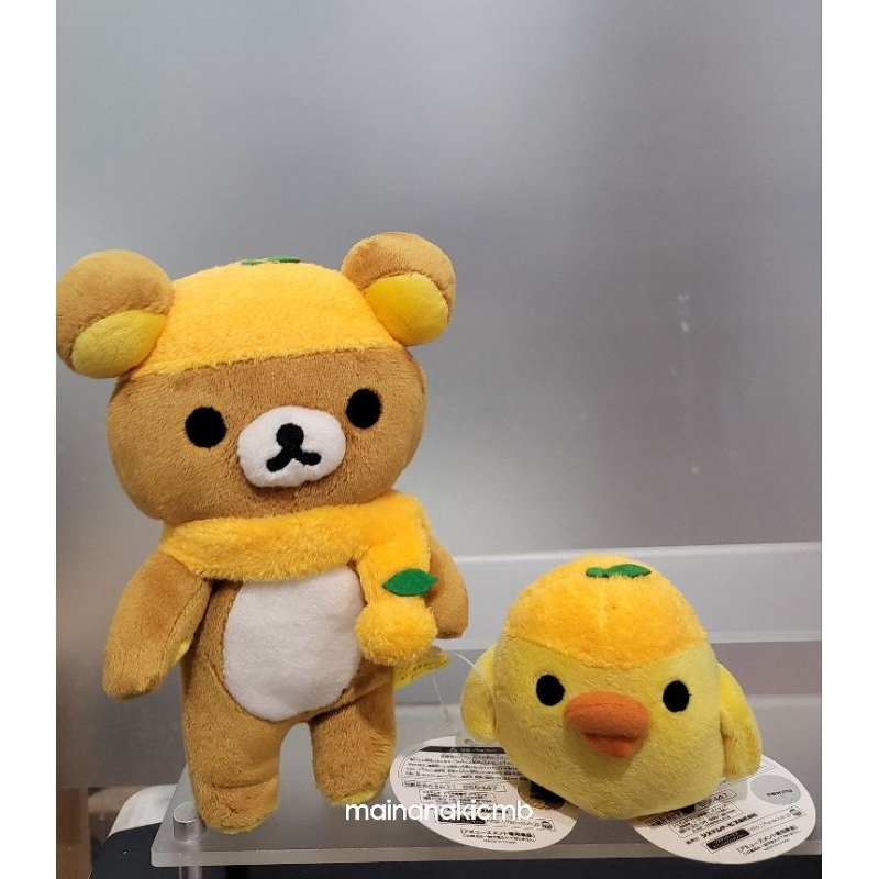Jual Boneka Rilakkuma Kiitoitori Topi Jeruk San-x | Shopee Indonesia