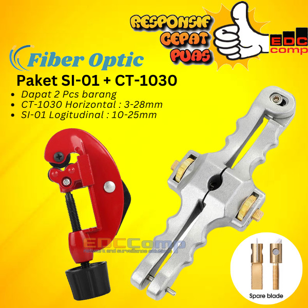 Jual Paket SI-01 Longitudinal + CT-1030 Horizontal Tube Stripper Cutter ...