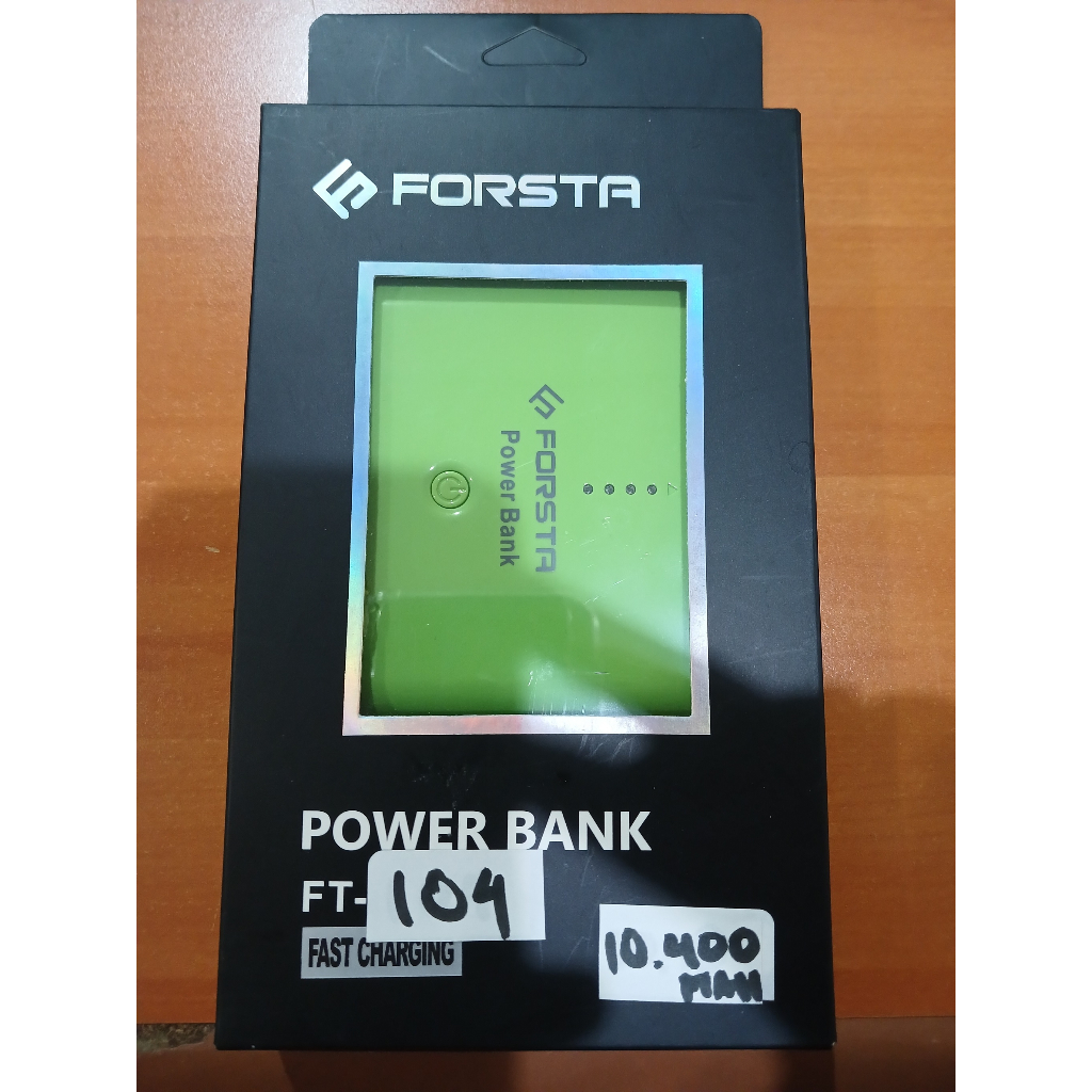 Jual Forsta Powerbank FT-100V2/FT-104 | Shopee Indonesia