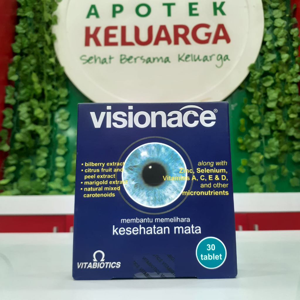 Jual Vitabiotics Visionace 30 Tablet- APOTEK LEGAL | Shopee Indonesia
