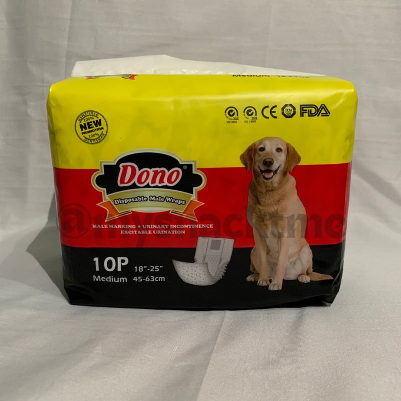 Jual (1 pcs)Popok anjing ukuran M male dan XS female /Popok anjing ...