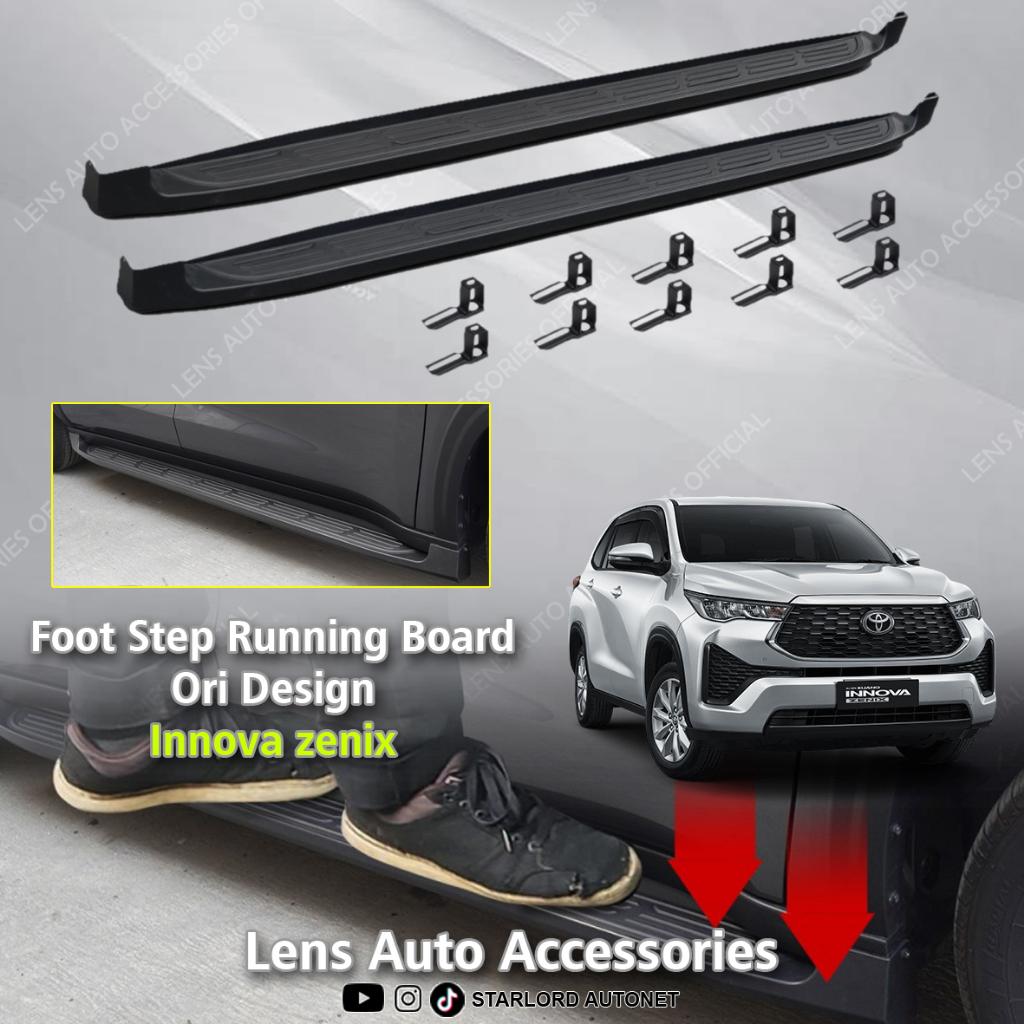 Jual FOOT STEP RUNNING BOARD INNOVA ZENIX ORI DESIGN | Shopee Indonesia