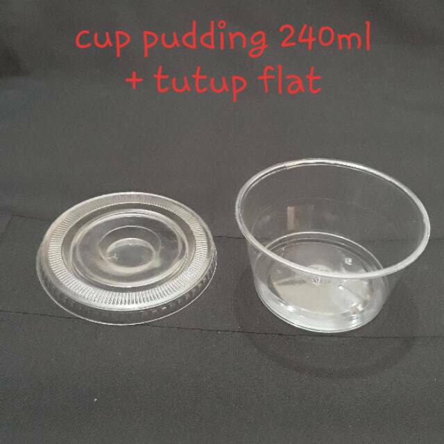 Jual Cup Pudding Plastik - Pudding Puyo - Cup Dessert Jelly - Wadah ...