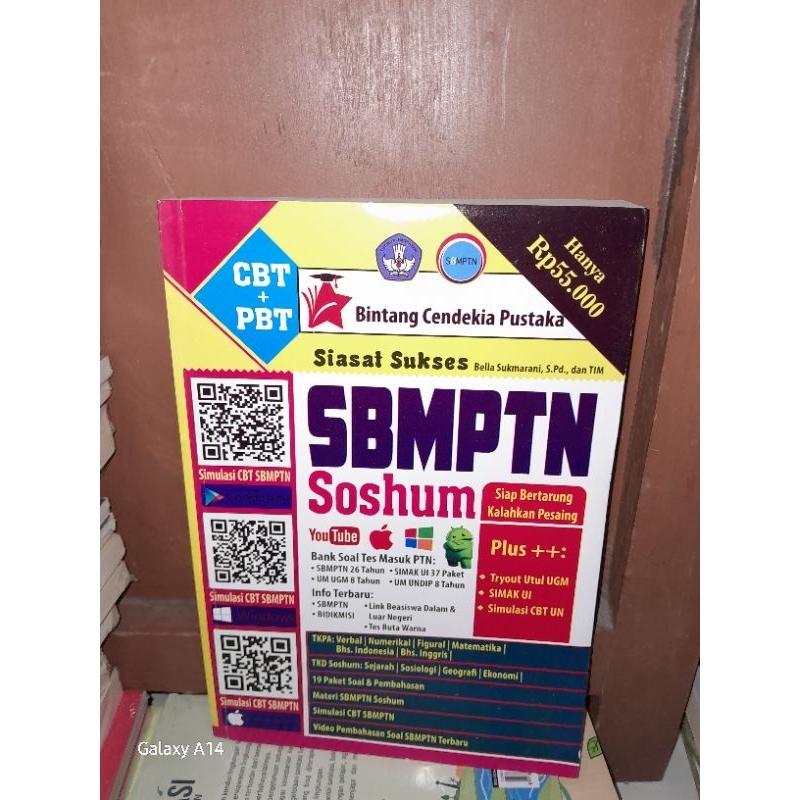 Jual BUKU SIASAT SUKSES SBMPTN SOSHUM cbt+pbt | Shopee Indonesia