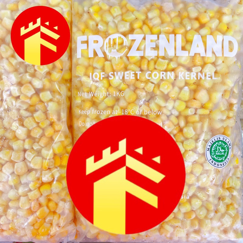 Jual FROZENLAND CORN KERNEL 1 KG 250 GR JASUKE FROZEN LAND JAGUNG PIPIL ...