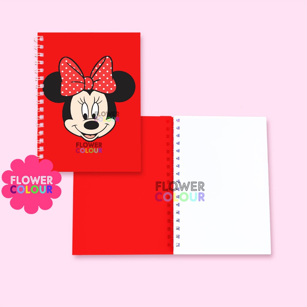 Jual Notebook Ring | Buku Catatan Karakter Mickey Mouse | Notes Mickey ...