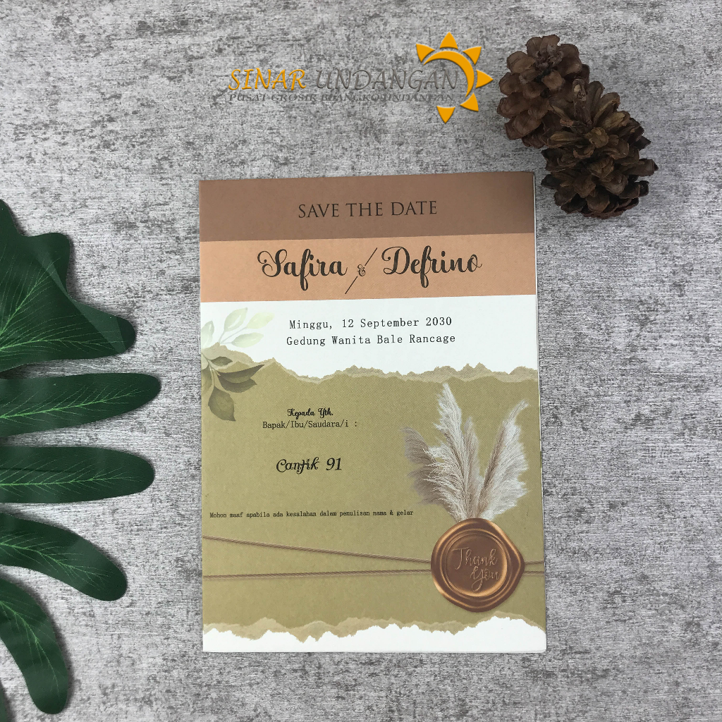 Jual Blangko Undangan Pernikahan Cantik 91 Murah | Undangan Pernikahan | Kertas Undangan Kosong ...