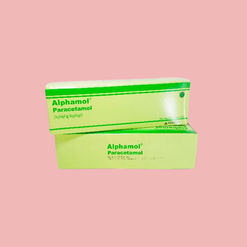 Jual ALPHAMOL TABLET PER BOX ISI 15 STRIP (PARACETAMOL600MG) | Shopee ...