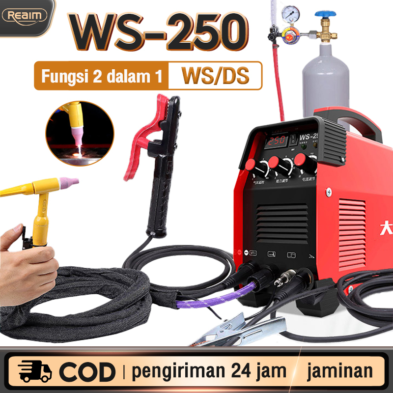 Jual REAIM Mesin Las TIG-250 160A Mesin pengelasan IGBT Mesin trafo las Welding machine Mesin ...